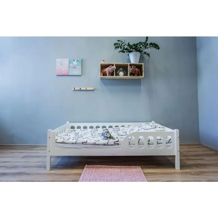 Keira Affordable Kids Bed in White Kids Single Bed
